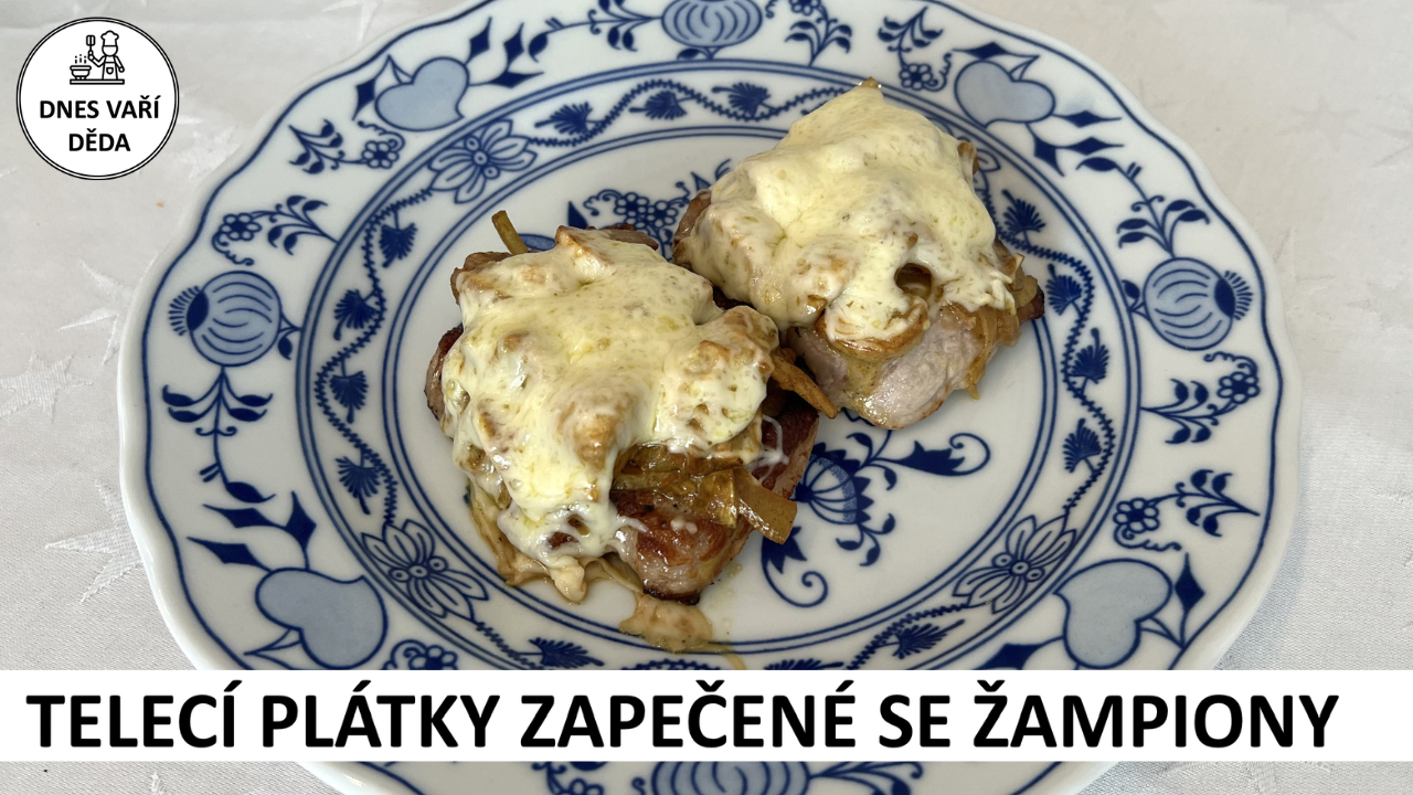 Zapečené telecí plátky s kari žampiony recept | Stream