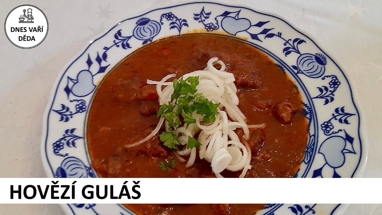 Recept na hovězí guláš s cibulí | Josef Holub | Stream