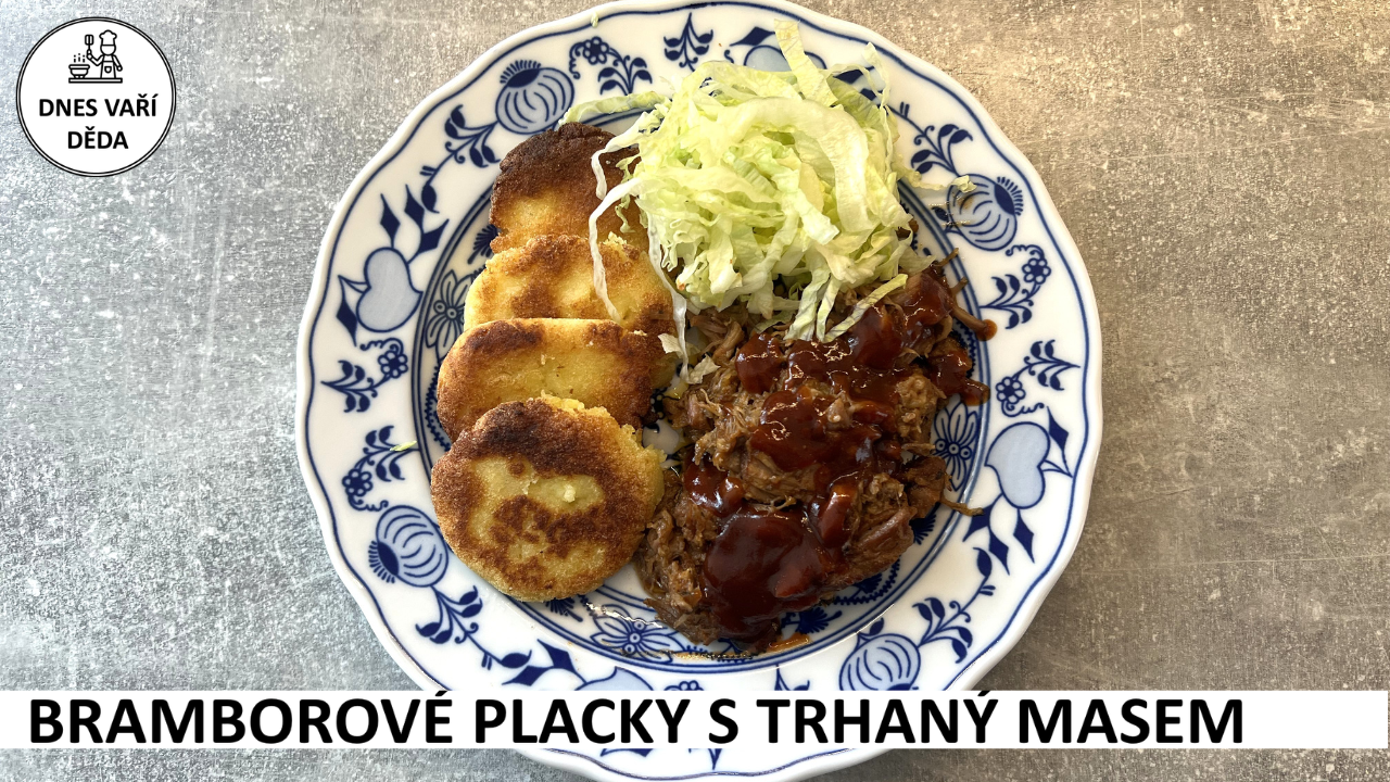 Bramborové placky s trhaným vepřovým masem | Stream